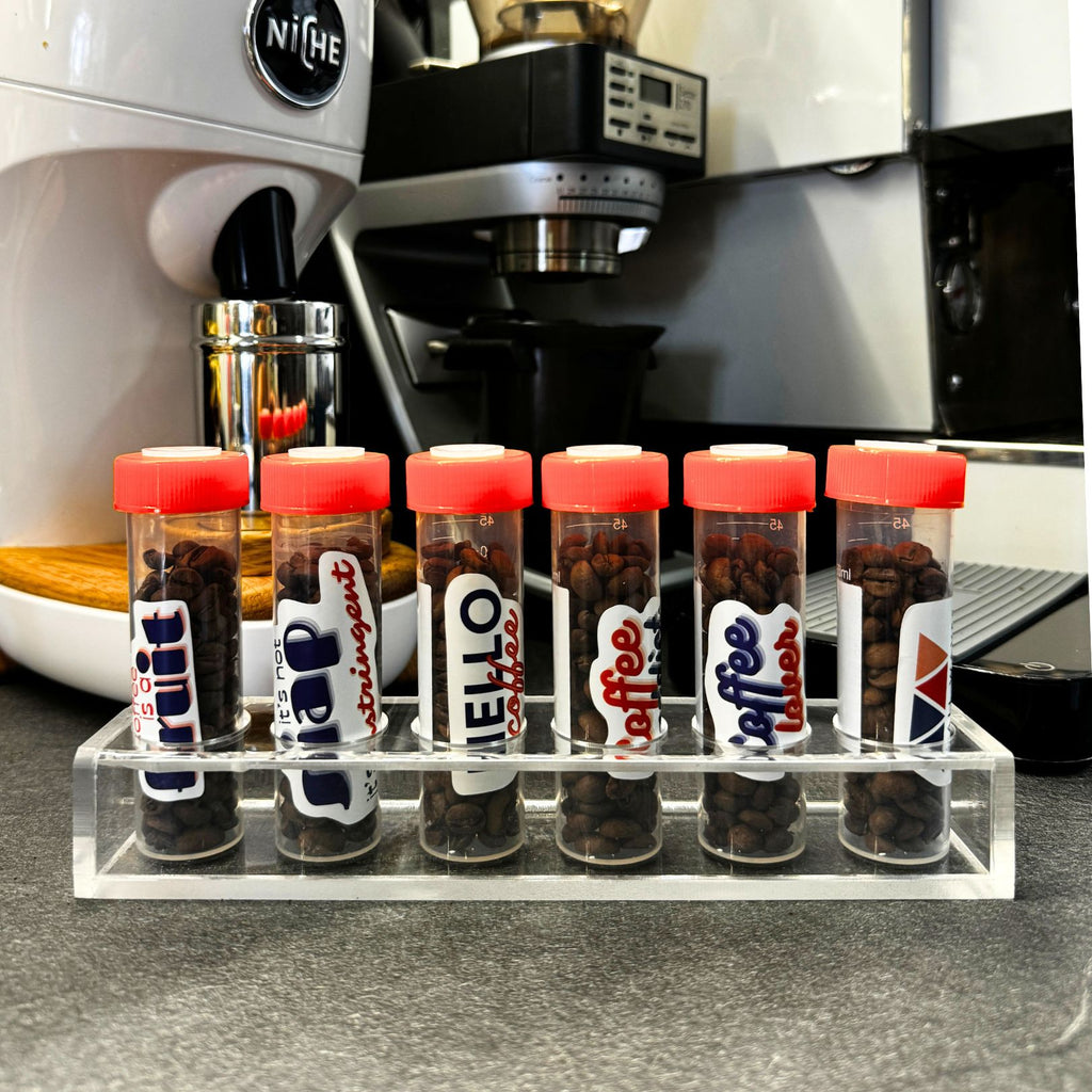 Single dose coffee valved container – Small Waves Coffee Roasters